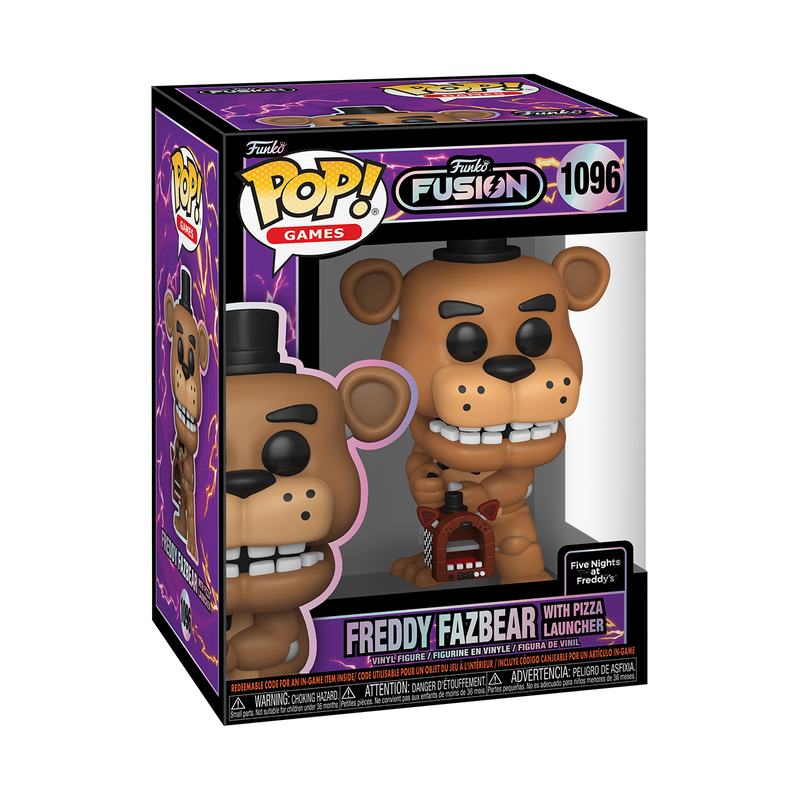 Funko POP! Five Nights at Freddy’s – Freddy Fazbear with Pizza Launcher ...